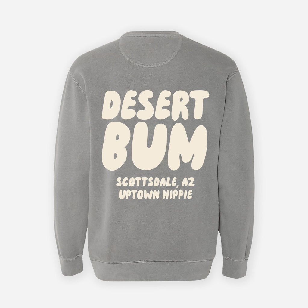 Desert Bum Floaty Sweatshirt (Grey) – Uptown Hippie