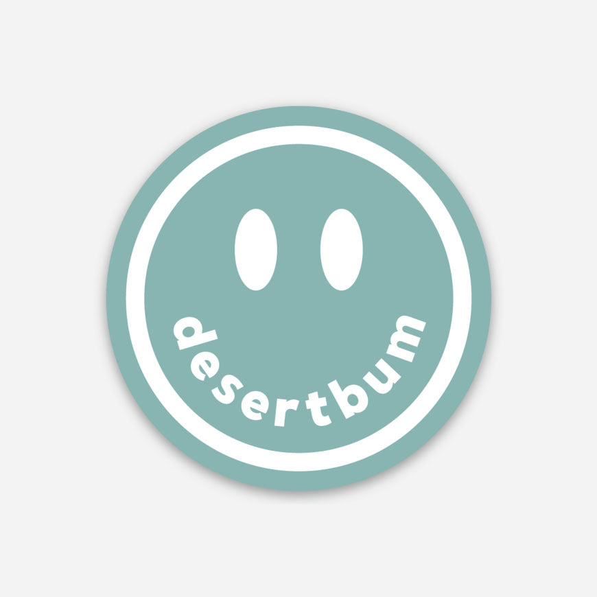Mini Desert Bum Sticker (Jade) – Uptown Hippie