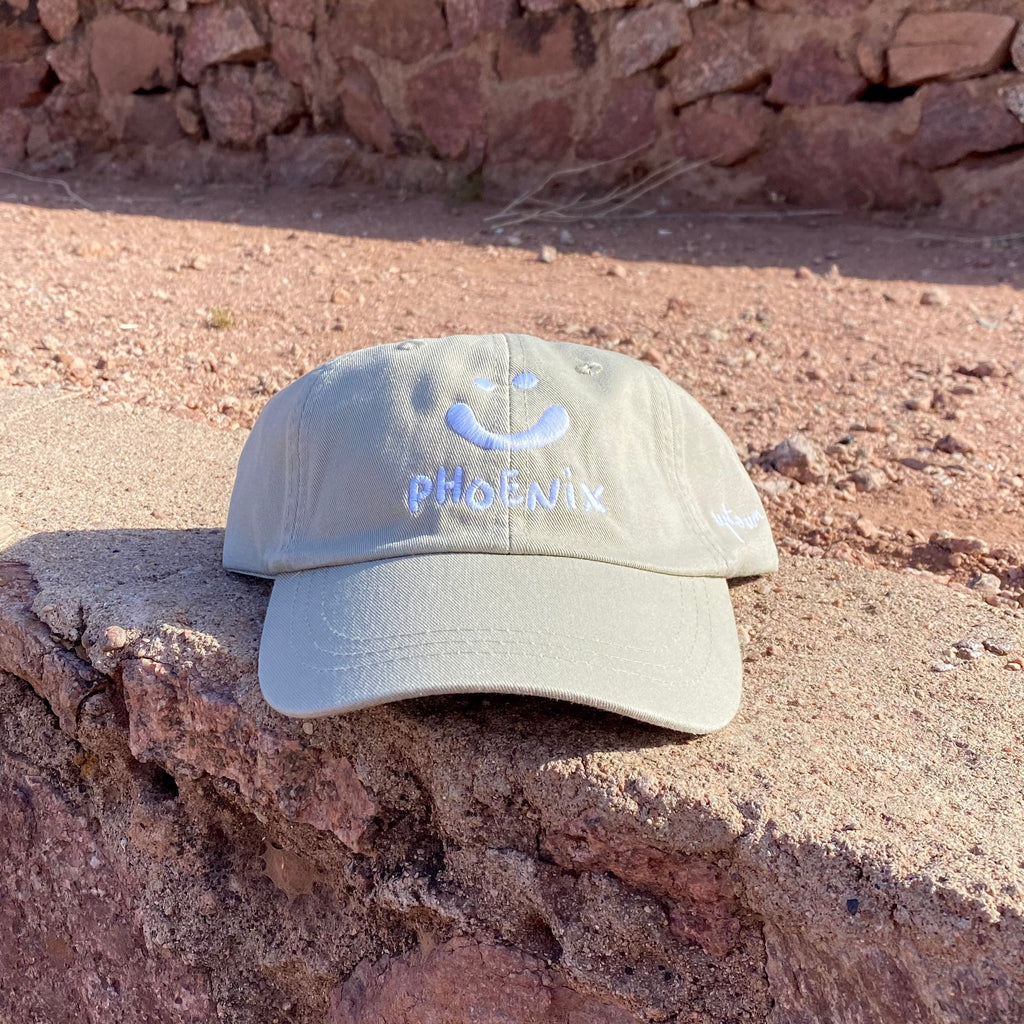 Smile Phoenix Dad Hat – Uptown Hippie