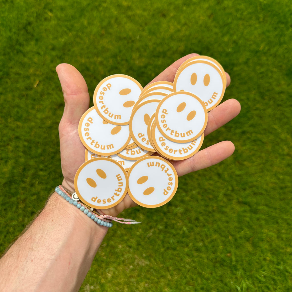 Mini Desert Bum Sticker (Orange Cream) – Uptown Hippie